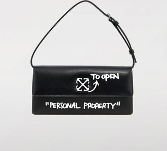 Off-white Sac Port&eacute; &eacute;paule OFF-WHITE Femme couleur Blanc