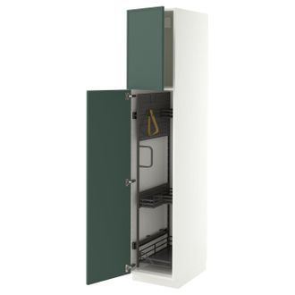 IKEA METOD Hochschrank mit Putzschrankeinr