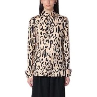 Sportmax Femme, Blouses et Chemises, Multicolore, Taille: 36 FR Chemise D&eacute;contract&eacute;e en Coton