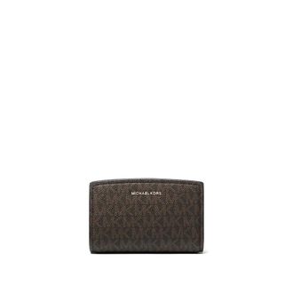 Michael Kors Bryant Medium Signature Logo Geldb&ouml;rse - - Accessories - Damen - Braun - ONE SIZE