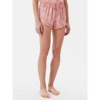 Hunkemöller Pyjamashorts 301443 Beige Regular Fit