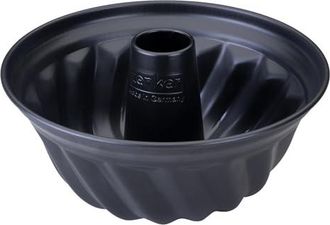 Zenker Gugelhupfform Perfect Black Ø 22 cm - Hochwertige Backform mit zweifacher Antihaftbeschichtung, Hitzebeständigkeit +230 °C Made in Germany