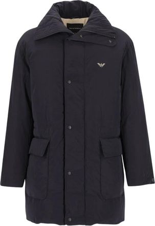 Emporio Armani Vestes - Homme - Manteaux - Bleu - Taille: M