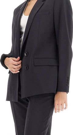 Isabel Marant Double-Breasted Viscose Jacket - Black