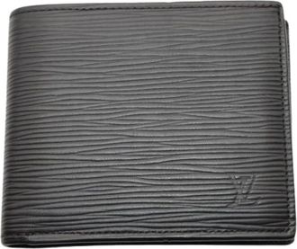 Louis Vuitton Portefeuille Bi-fold Epi Vintage doccasion - Homme - Pre-owned - Noir - Taille: ONE Size