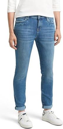 Tom Tailor Jean pour Femme, 10119 - Bleu Denim us&eacute;, 32W x 32L