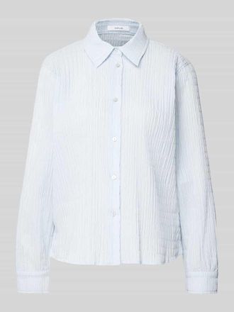 OPUS Regular Fit Hemdbluse mit Smok-Details Modell Finnea