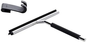 Blomus 68846 Duschwischer Lavea, edelstahl poliert, 26 x 4,1 x 28 cm