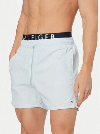 Tommy Hilfiger Badeshorts UM0UM03749 Hellblau Regular Fit