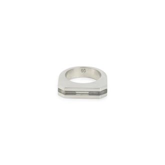 Rick Owens unisex, Accessoires, Gris, Taille: 56 MM Crystal Hollywood Ring