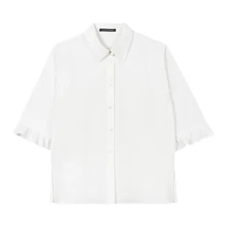 Luisa Cerano Boxy Blouse - - Blouses & Shirts - Damen - Wei&szlig; - L