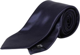 Emporio Armani Homme, Accessoires, Bleu, Taille: ONE Size Cravate en soie