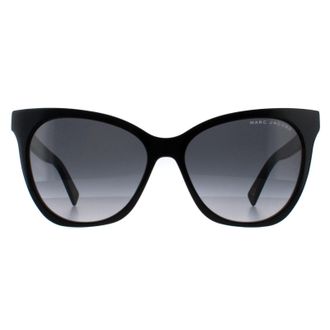 Marc Jacobs Cat Eye Womens Schwarz Dunkelgrau Gradient MARC 336/S