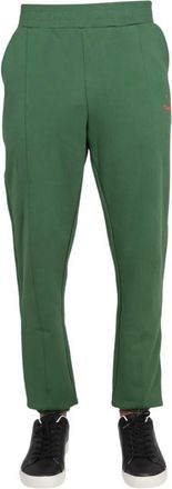 Paul Smith Pantalon de jogging &agrave; ceinture &eacute;lastique - Homme - Pantalons - Vert - Taille: S