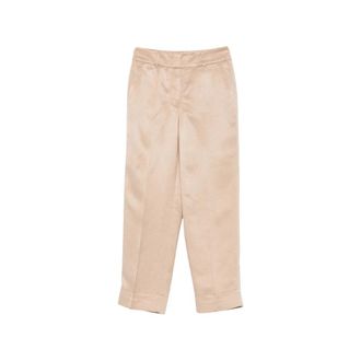PESERICO Cropped Hosen - - Trousers - Damen - Beige - XL