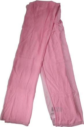 Dolce & Gabbana Homme, Accessoires, Rose, Taille: ONE Size Foulard Ch&acirc;le &Eacute;charpe en Soie