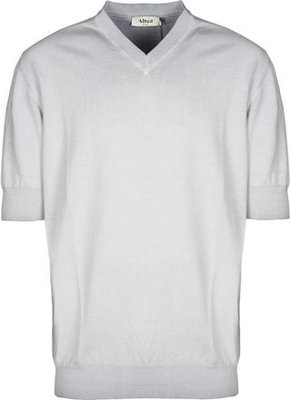 Altea Homme, Pulls, Blanc, Taille: L V-neck Tricots