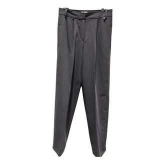 Herno Straight Leg Hose - - Trousers - Damen - Grau - L