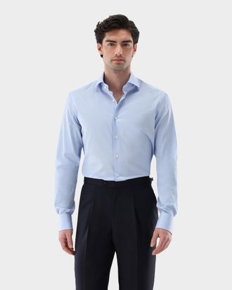 van Laack Hemd mit Extralangem Arm und mit Haifischkragen