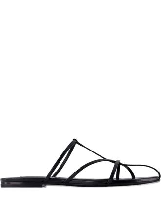 Jil Sander pointed-toe sandals - Noir