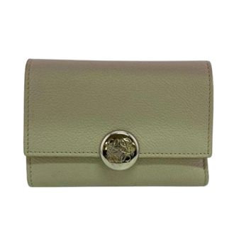 Loewe Portefeuille Pre-owned (tri-fold) - Femme - Pre-owned - Beige - Taille: ONE Size