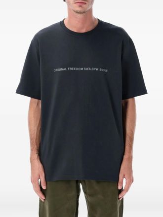 Gramicci t-shirt Stonemasters en coton à imprimé graphique - Noir