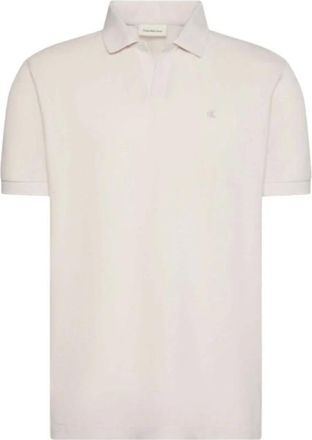Calvin Klein Homme, Tops, Blanc, Taille: M Polo Chemises