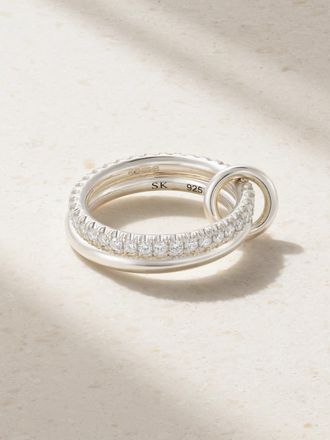 Spinelli Kilcollin Cara Ring Aus Sterlingsilber Mit Diamanten