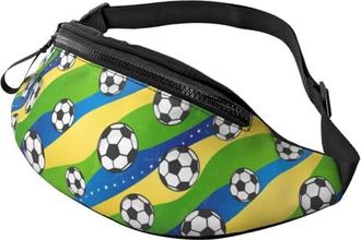 Generic Mod&egrave;le De Ballon De Football Sac &Agrave; Bandouli&egrave;re R&eacute;glable Sac Banane Polyvalent Sacoche Bandouli&egrave;re Pour Camping Festival Ext&eacute;rieur 14X35Cm