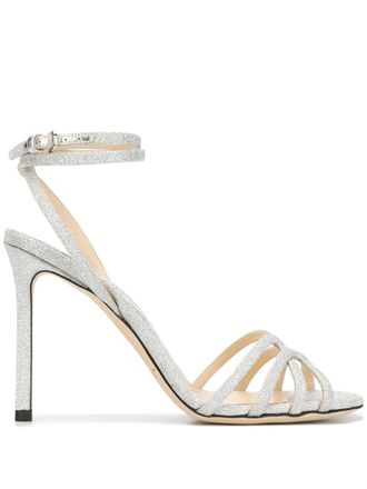 Jimmy Choo London sandales Mimi - Argent