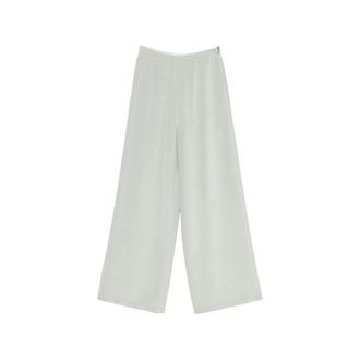 Max Mara Maga Wide Hosen - - Trousers - Damen - Gr&uuml;n - S