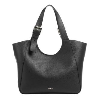 Furla Dora M Tote - Femme - Sacs - Noir - Taille: ONE Size
