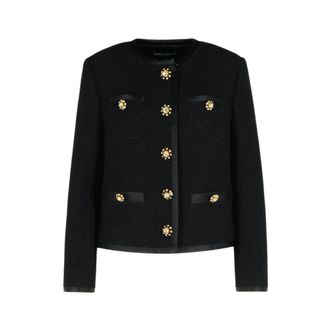 Dolce & Gabbana Damen, Jacken, Schwarzk, SGröße