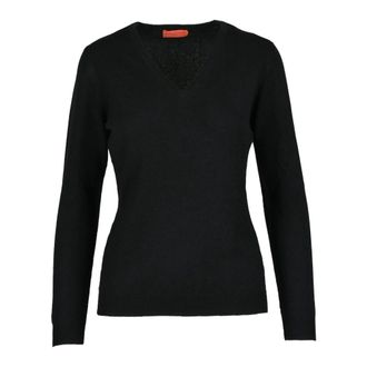 Ballantyne Kaschmir Pullover Sweater - - Knitwear - Damen - Schwarzk - L