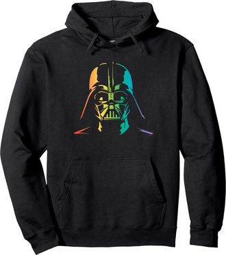 Star Wars Darth Vader Gradient Rainbow Pride Pullover Hoodie