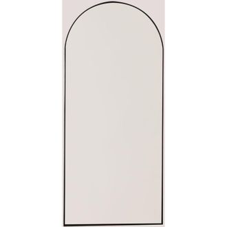 Sklum Wandspiegel aus Metall Belm Schwarz 80 x 180 cm