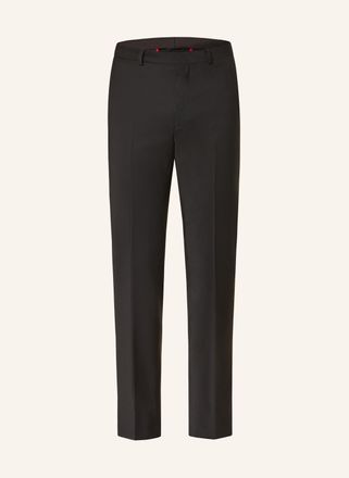 HUGO BOSS Hugo Anzughose Hesten Slim Fit schwarz