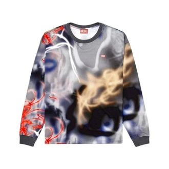 Diesel Herren, Sweatshirts & Hoodies, Mehrfarbig, XLGr&ouml;&szlig;e