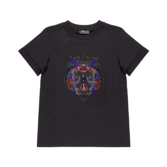 Nenette Dobe T-shirt - - Tops - Damen - Schwarzk - S