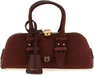 Pinko Pinko, Femme, Sacs, Rouge, Taille: ONE Size Bowling Baguette