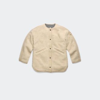 Canada Goose Simcoe Fleece-Innenjacke (Weiblich, Light Tan, M)