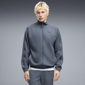 Puma Veste de surv&ecirc;tement zipp&eacute;e PUMA Class Homme, V&ecirc;tements, Bleu, XXL