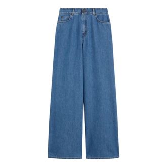 Max Mara Vega Wide Jeans - - Jeans - Damen - Blau - XS