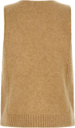 Dries Van Noten Sleeveless Sweater - Beige