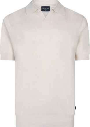 Cavallaro Homme, Tops, Blanc, Taille: 2XL Erlino Polo