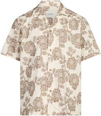 Les Deux Chemise droite &agrave; motif en coton