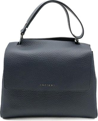 Orciani Femme, Sacs, Bleu, Taille: ONE Size Sveva Medium Soft Shoulder Bag