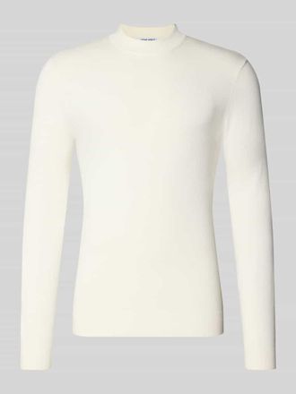Antony Morato Slim Fit Strickpullover aus Viskose-Mix mit Stehkragen