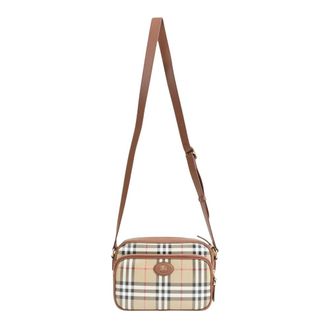 Burberry Femme, Sacs, Beige, Taille: ONE Size Sac bandouli&egrave;re &agrave; poche zipp&eacute;e