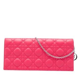 Dior Pre-owned Wallet on Chain - Femme - Pre-owned - Rose - Taille: ONE Size